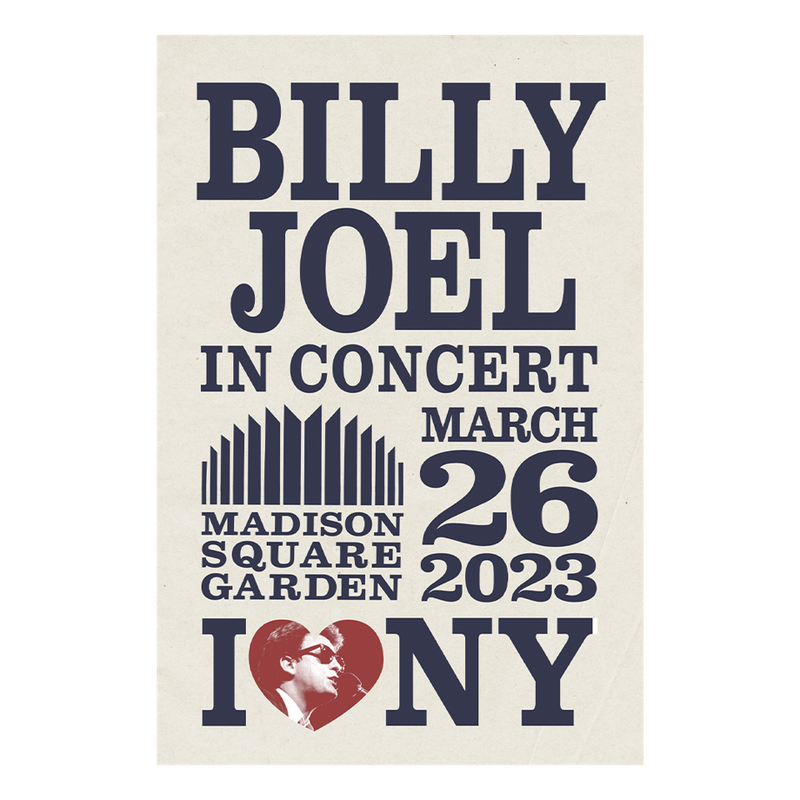 Posters – Billy Joel Online Store